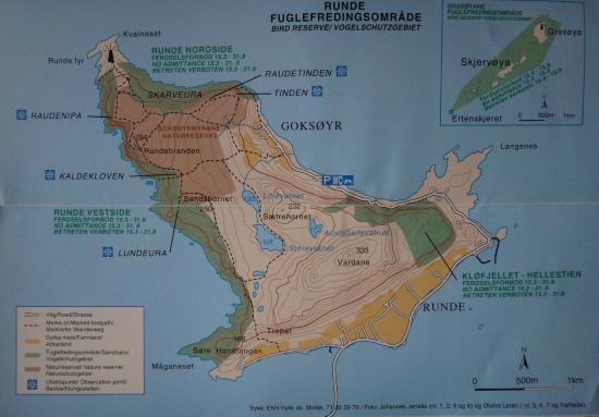 Runde, Norge :: Vandringstjejen
