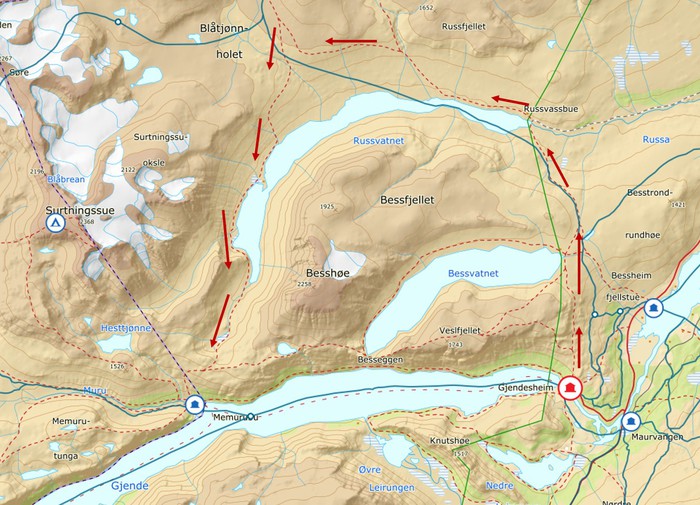Jotunheimen Nationalpark :: Vandringstjejen